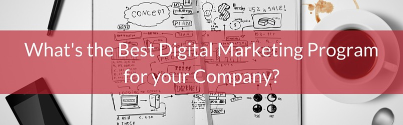 What's the Best Digital Marketing Program for your Company