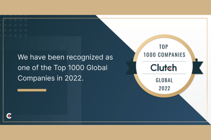 Oyova Awarded with Clutch Top 1000 in 2022 - Oyova